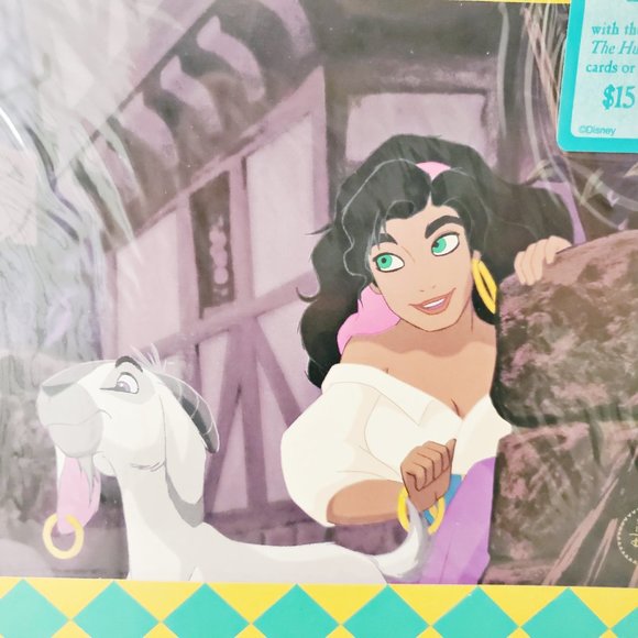 Disney | Wall Decor | Disney Vtg Small Hunchback Notre Dame Lithograph ...